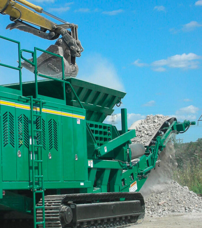 High Torque Concrete Shredding Machines - Badger Shredding